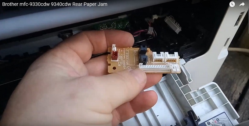 Brother Rear Cover/Jam Sensor Board and Spare Parts by Fix It Fast ...